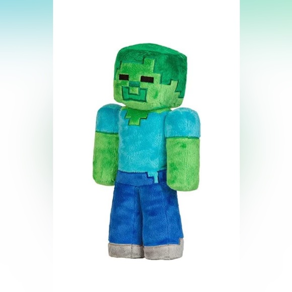 Minecraft | Toys | Minecraft Zombie Plush Toy | Poshmark